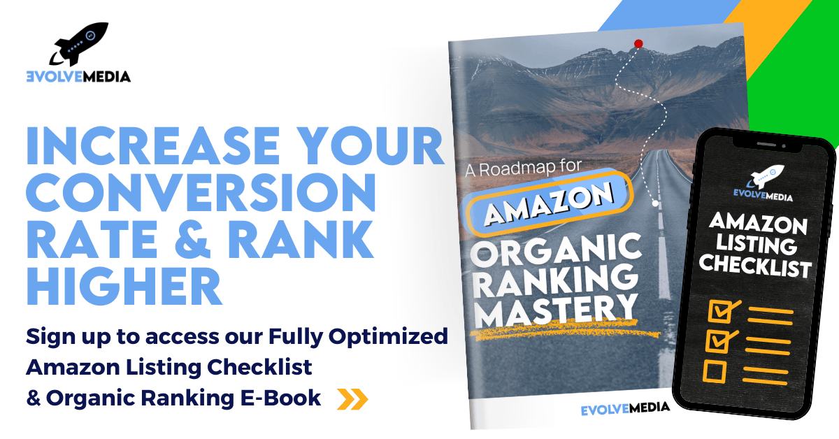 Fully Optimized Amazon Listing Optimization Checklist & Organic Ranking E-Book by Evolve Media ...
